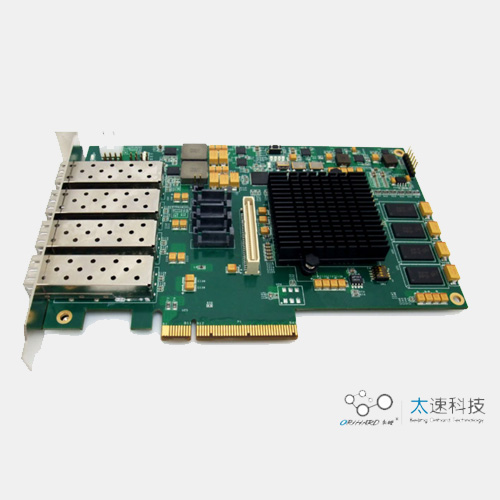 226-Based on Xilinx KINTEx-7 FPGA K7 XC7K325T PCIeX8 four channel fiber ...